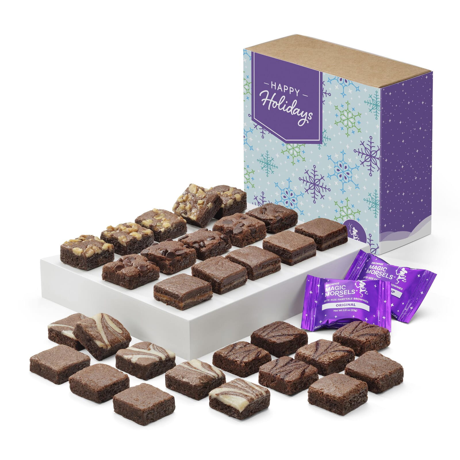 Snowy Holiday Morsel 30 | Fairytale Brownies