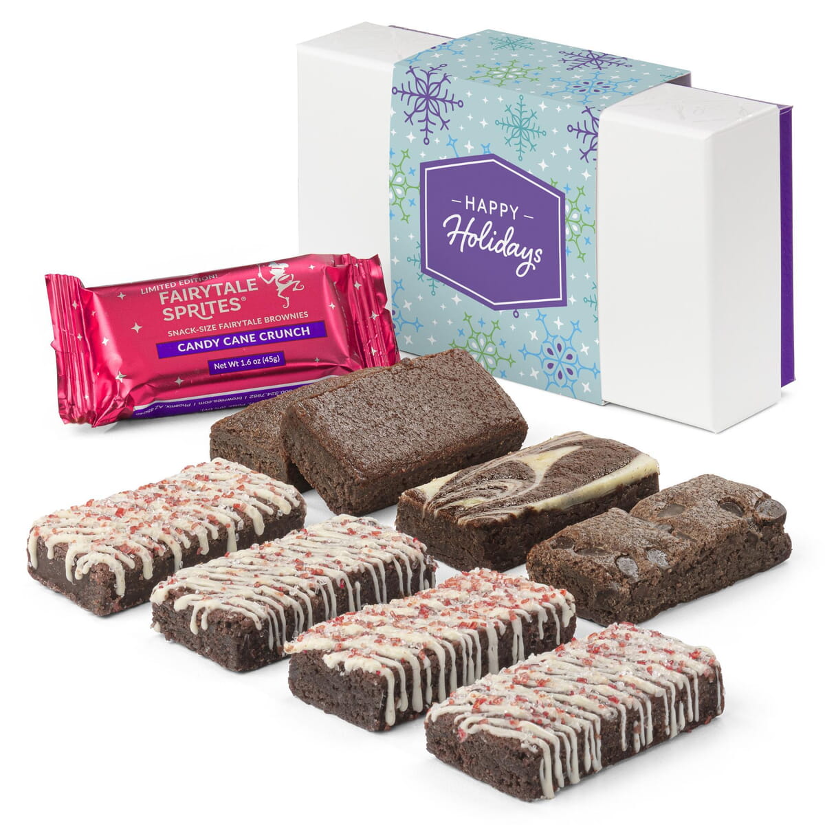 Snowy Holiday Candy Cane 8-Sprite Favor