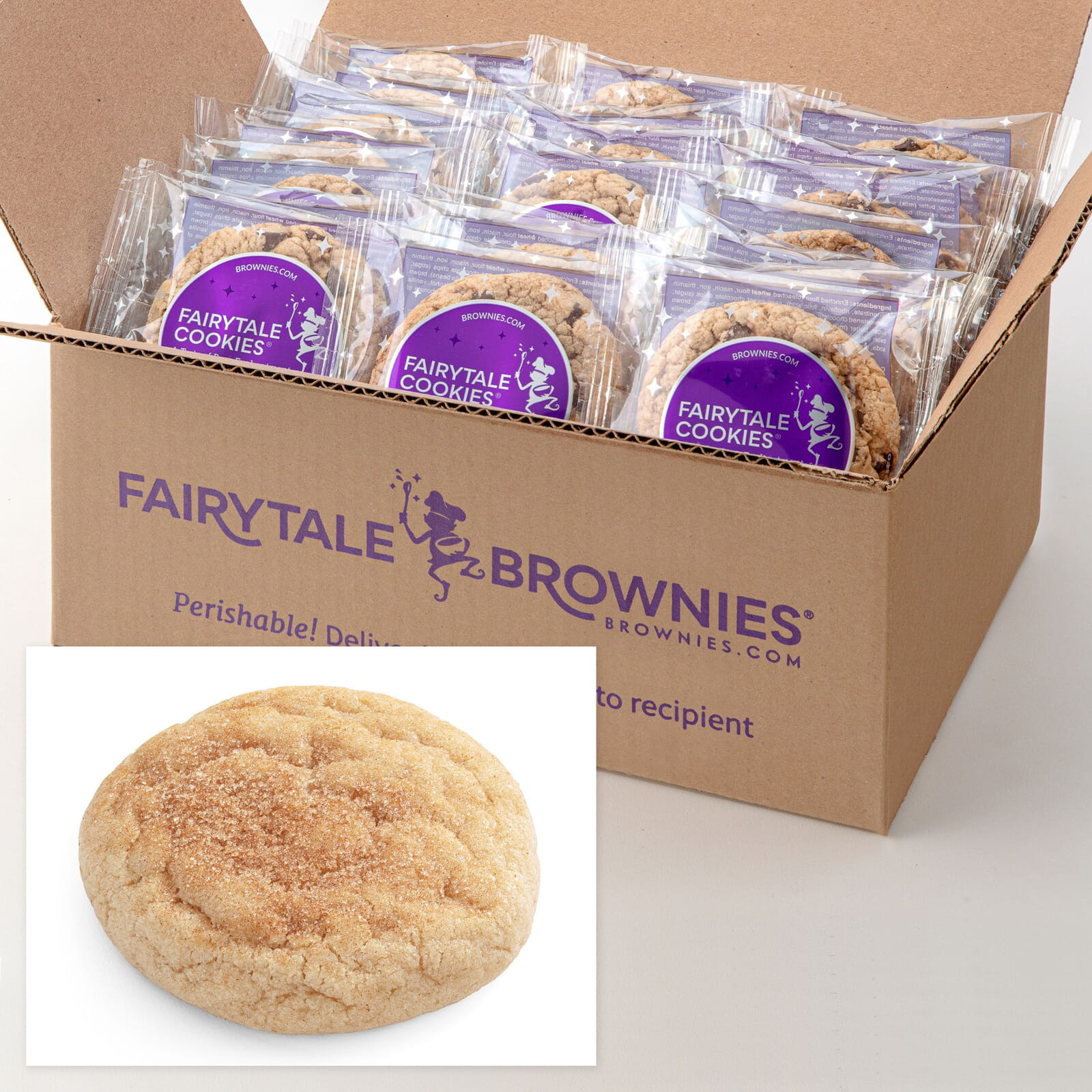 24 Bulk Snickerdoodle Cookies | Fairytale Brownies